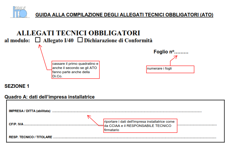Guida alla compilazione degli Allegati Tecnici Obbligatori (ATO) – Blog ...